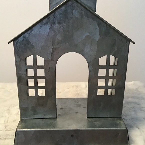 Pottery Barn | Accents | Pottery Barn Silver Galvanized Christmas ...